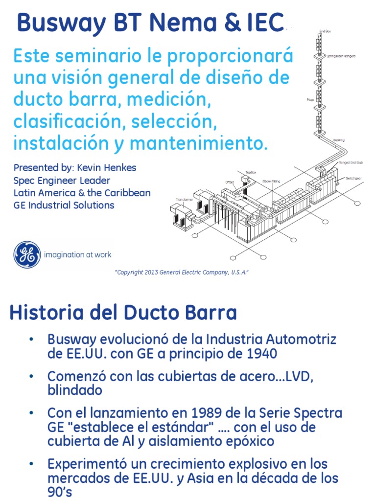 (Espanol) Busway Layout, Measurement, Ratings, Selection & Installation ...