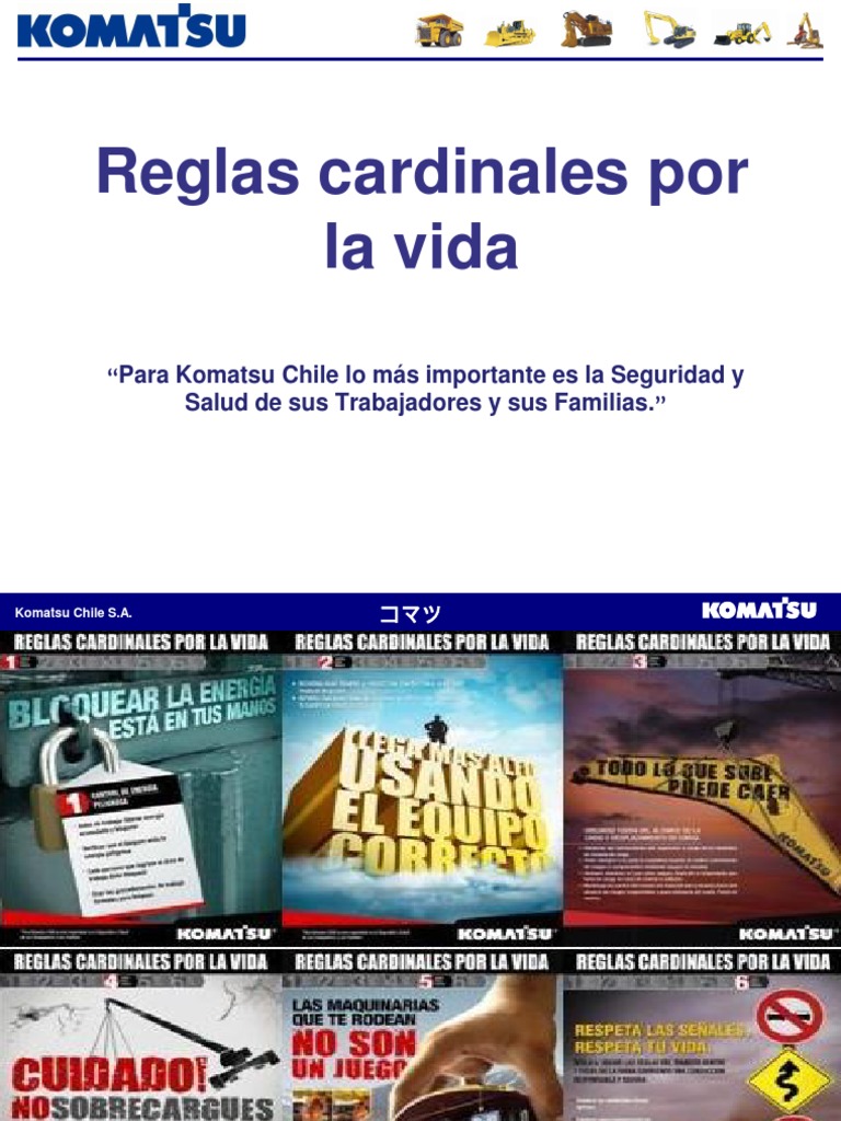 Reglas Cardinales Por La Vida | PDF | Grúa (máquina) | Chile