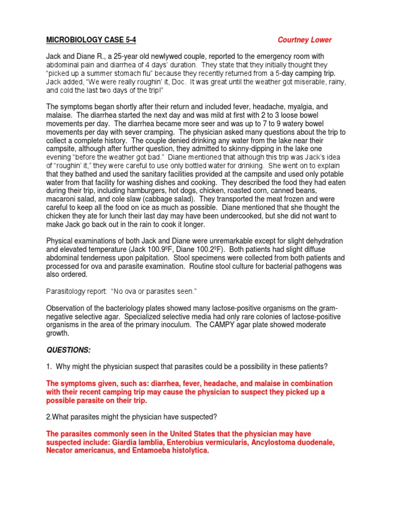 Microbiology Case | PDF | Immunology | Microbiology