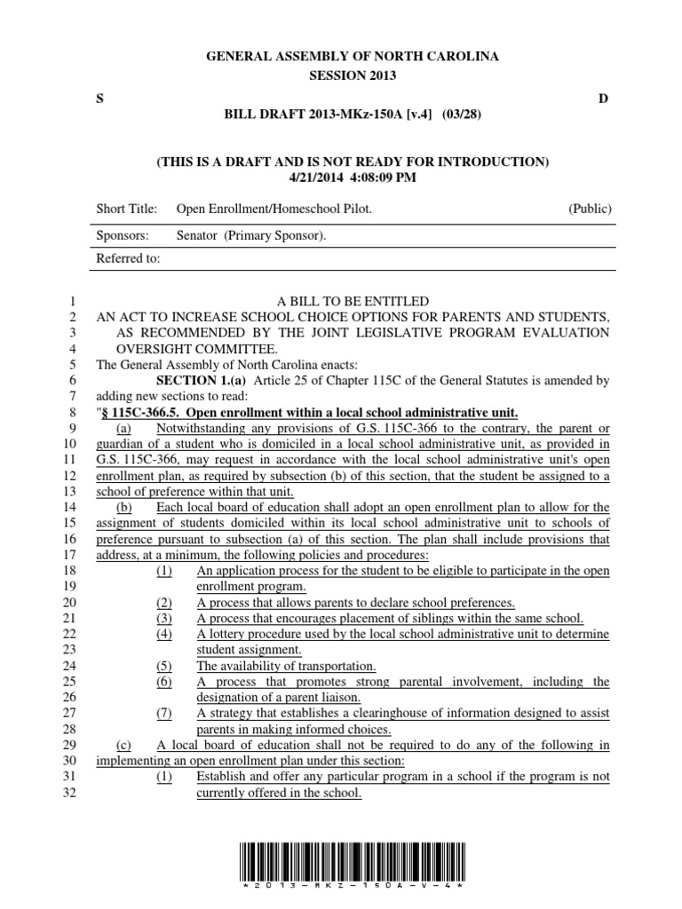 Open Enrollment | PDF | School Choice | United Nations General Assembly