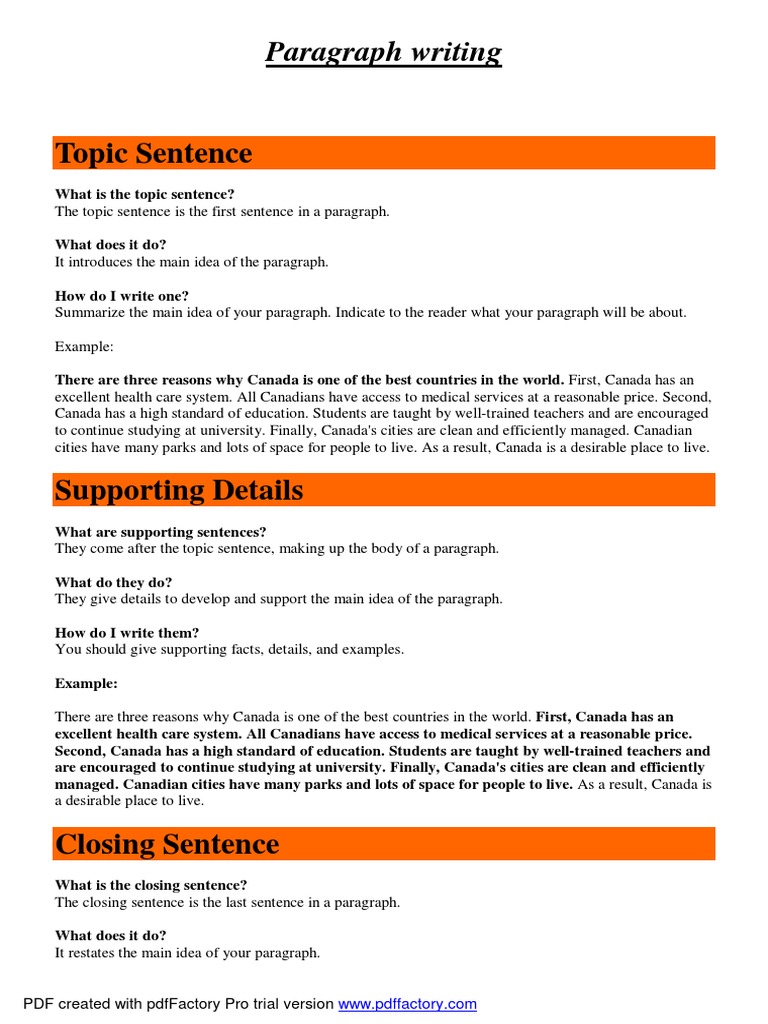 Paragraph Writing | PDF | Paragraph | Essays