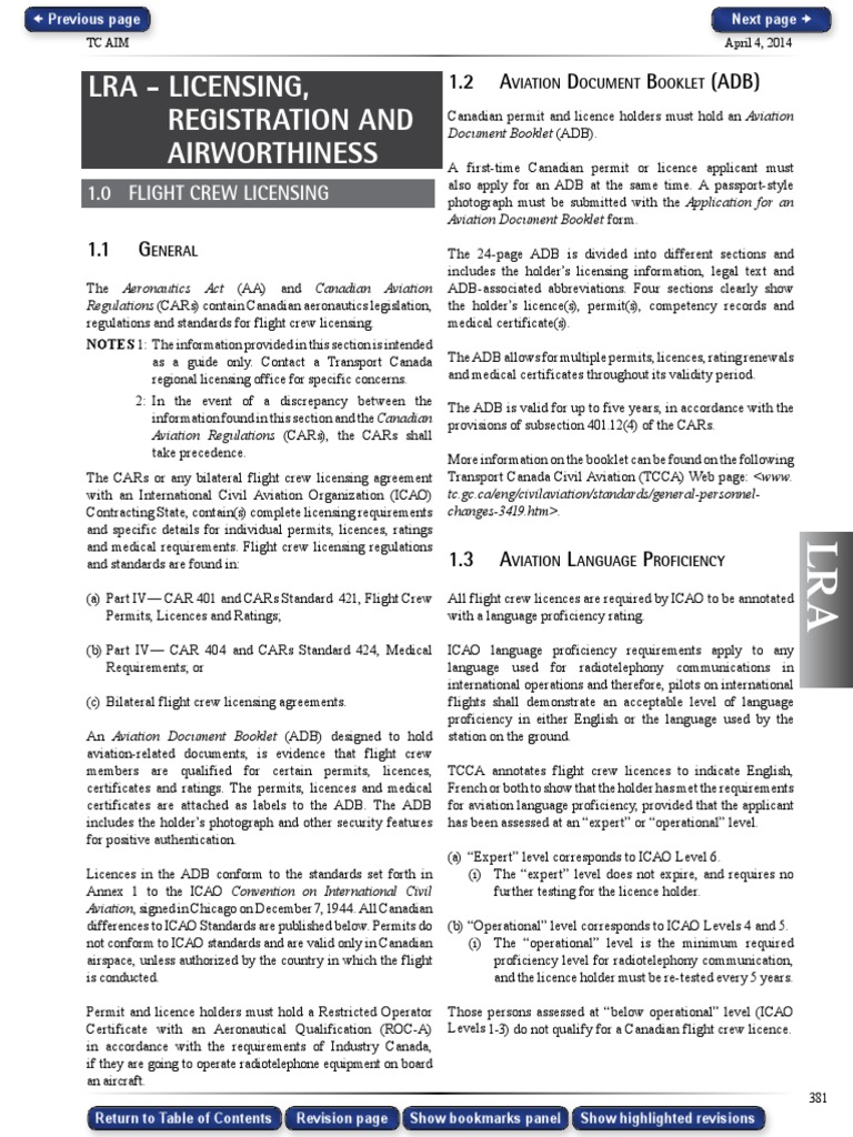 9 Lra-E | PDF | Flight Instructor | Pilot (Aeronautics)