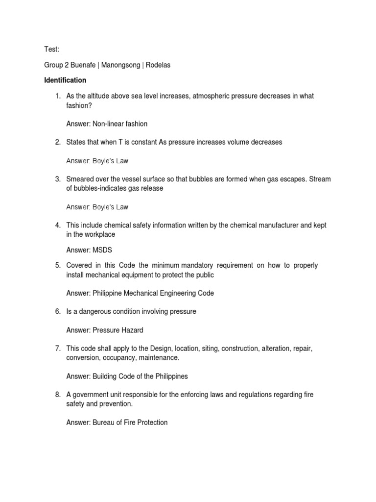 Safety Quizzes | PDF | Occupational Safety And Health | Risk Management