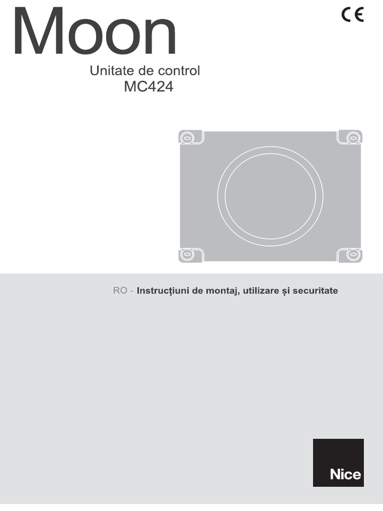 Centrala MC424L Manual Romana | PDF