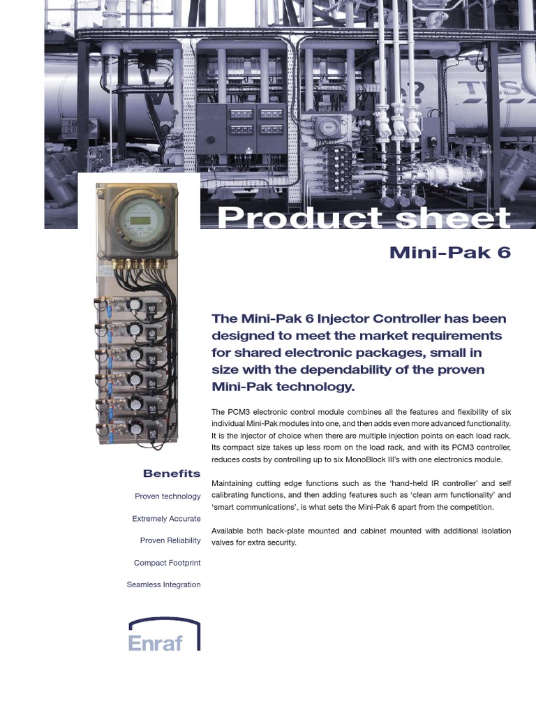 Minipak 6 Atexdatasheet | Download Free PDF | Valve | Fuel Injection