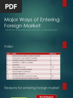 Dunning's OLI Paradigm for FDI Analysis | PDF | Foreign Direct ...