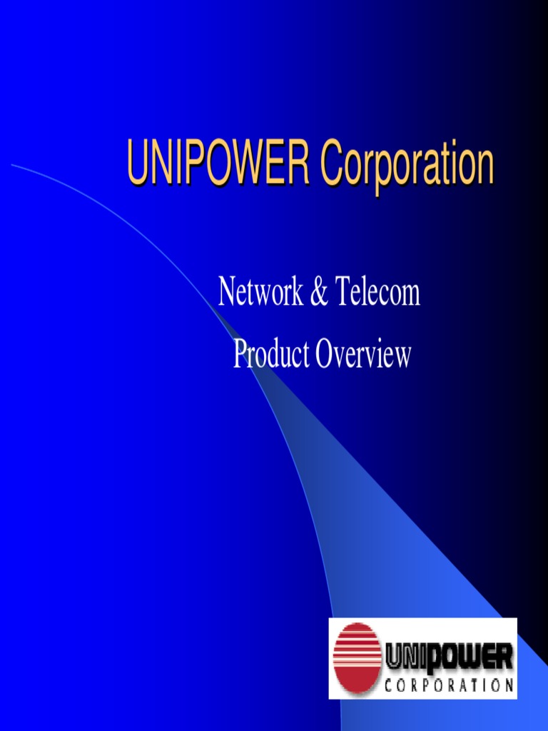 Presentacion Unipower Ingles | PDF | Power Inverter | Rectifier