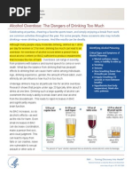 Alcohol Fact Sheet | PDF | Alcoholic Drinks | Alcohol