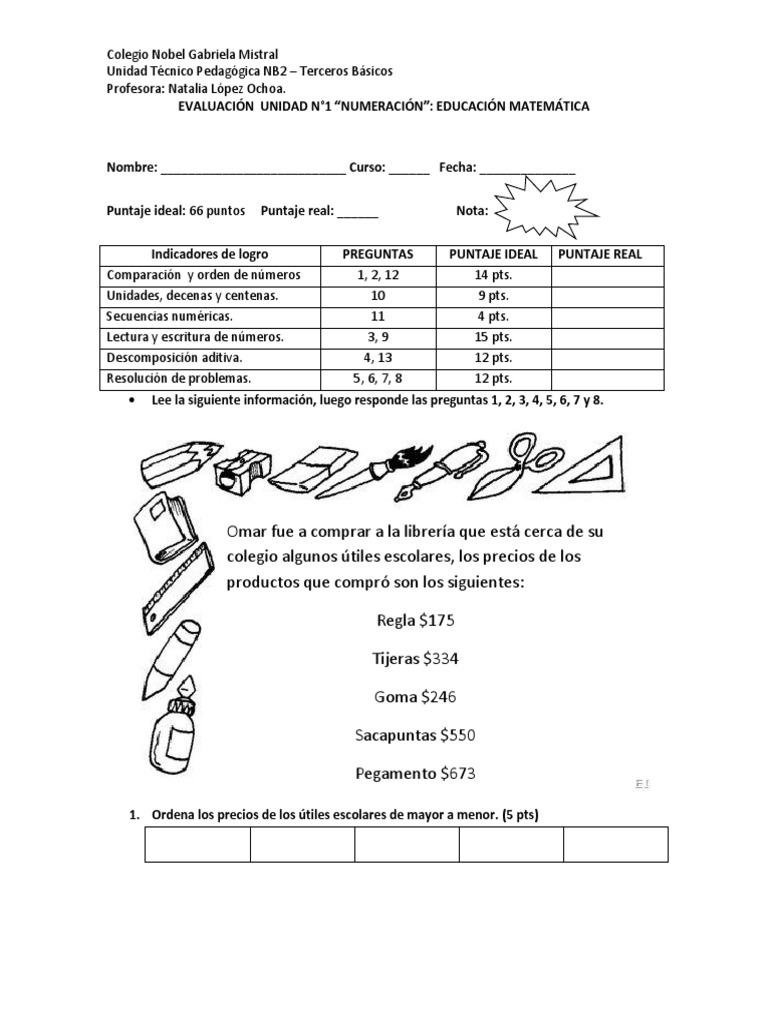 Eval Mat Modif | PDF