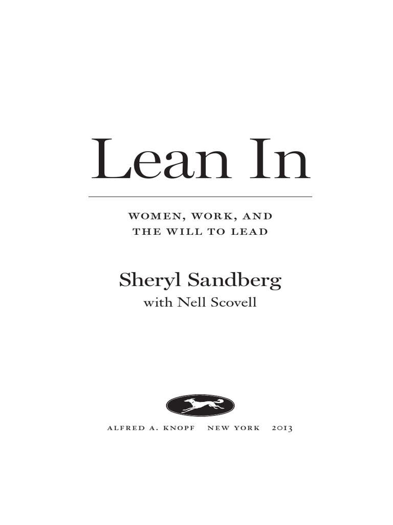Lean in - Sheryl Sandberg | PDF | Pregnancy | Google