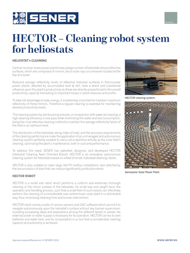 Hector PDF | PDF | Solar Energy | Robot