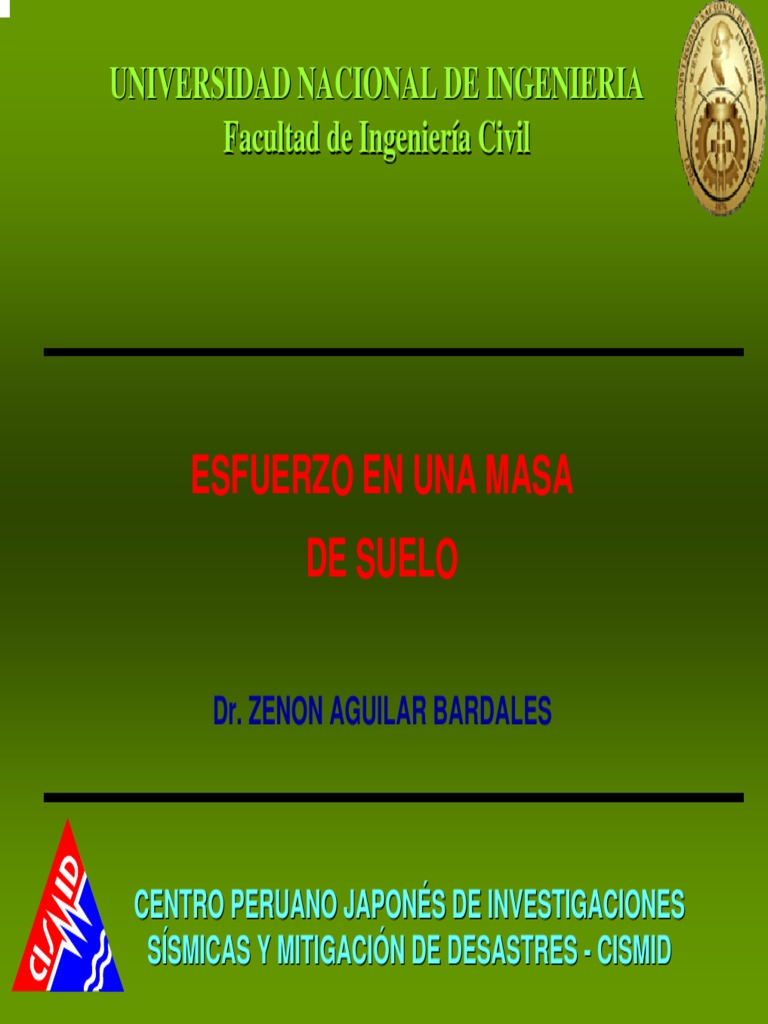 Esfuerzo en Una Masa de Suelo | PDF