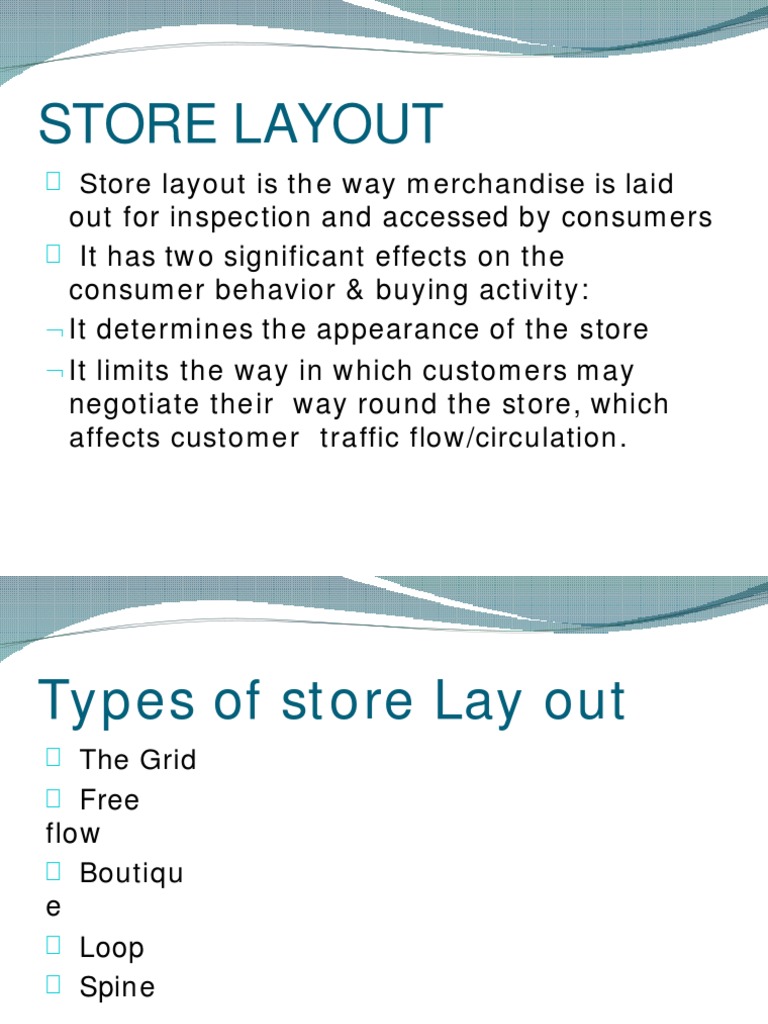 Store Layout | PDF | Supermarket | Distribution (Business)