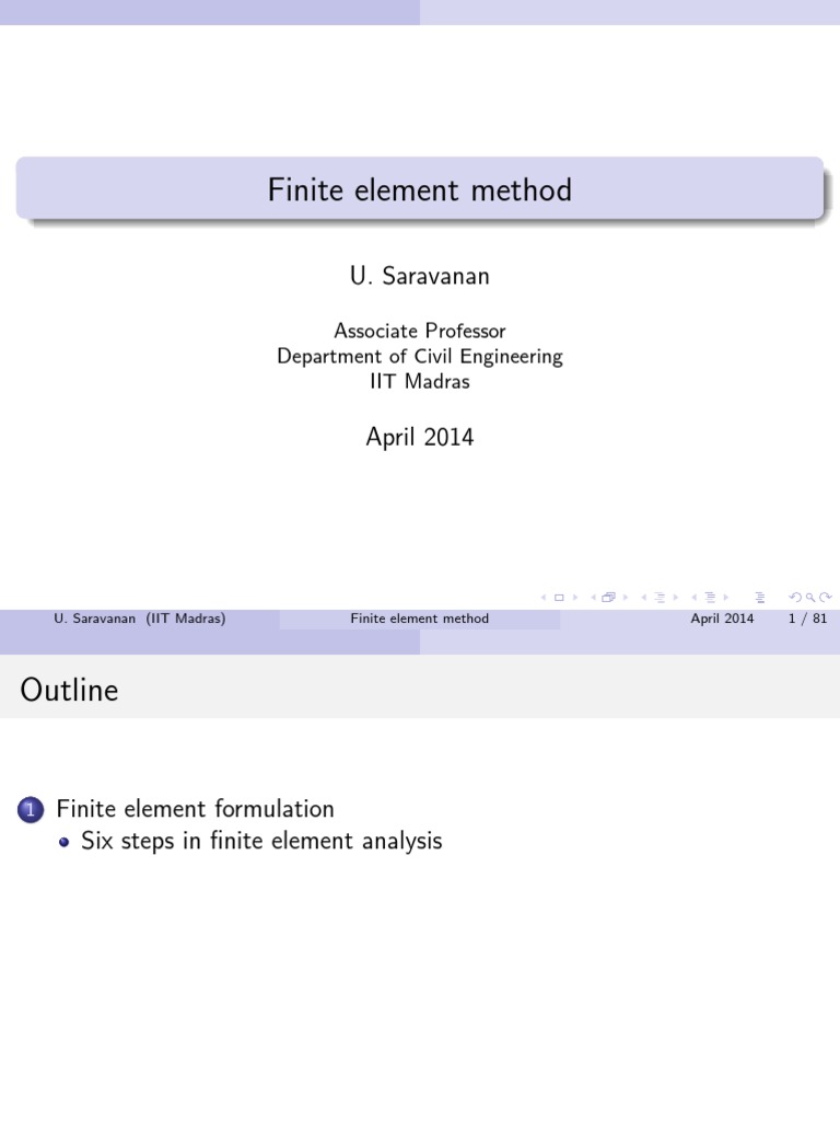 3D Finite Element Method | PDF | Finite Element Method | Stress (Mechanics)