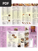 Tokyo Cafe Menu | PDF | Sushi | Salad