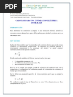 Fórmula para Calcular El Amperaje | PDF