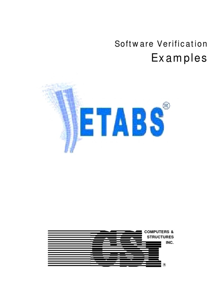 Software Verification ETABS | PDF | Earthquake Engineering | Bending