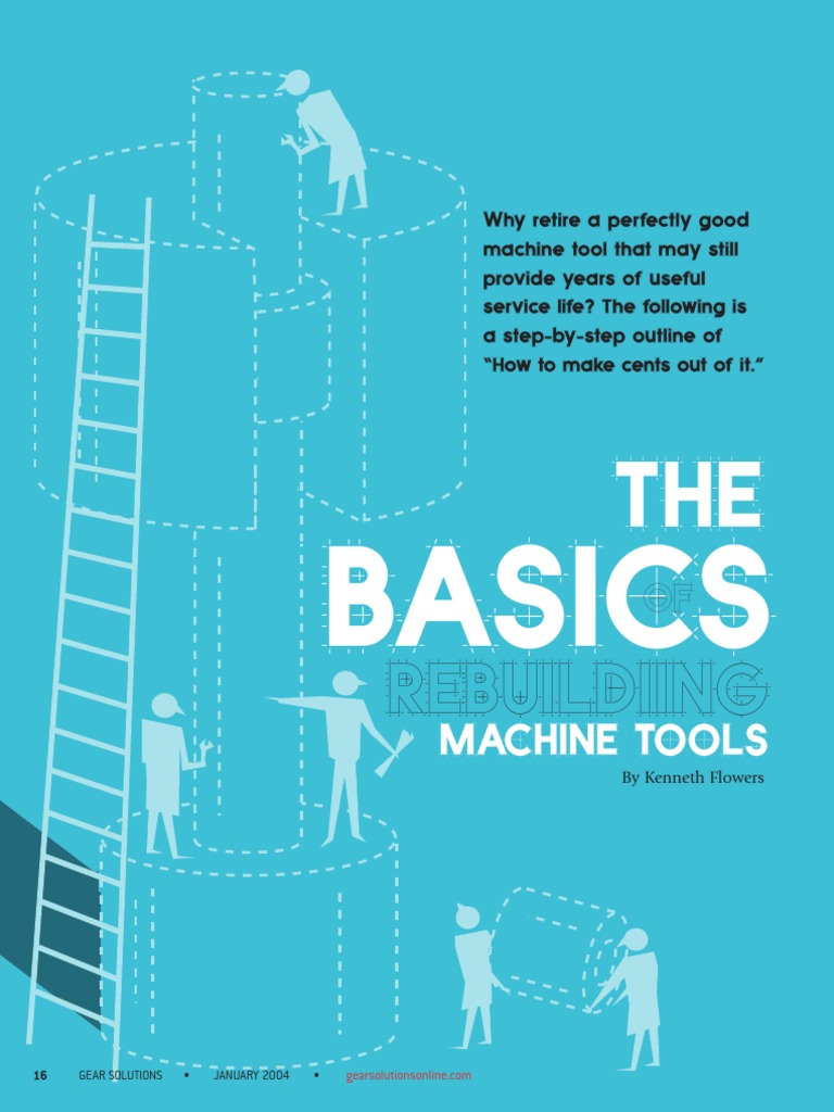 The Basics of Rebuilding Machine Tools | PDF | Gear | Numerical Control