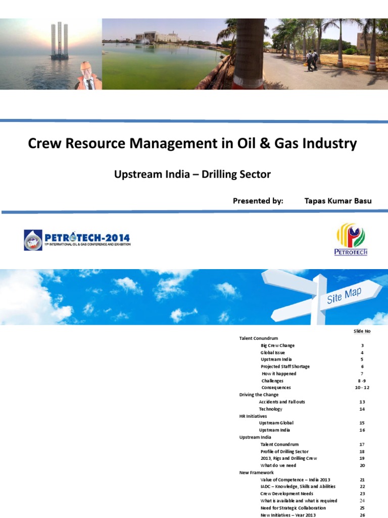 Crew Resource Management in Oil & Gas Industry: Upstream India ...