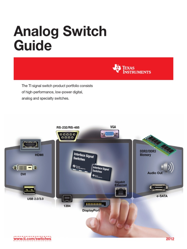 Analog Switch Guide | PDF | Switch | Usb