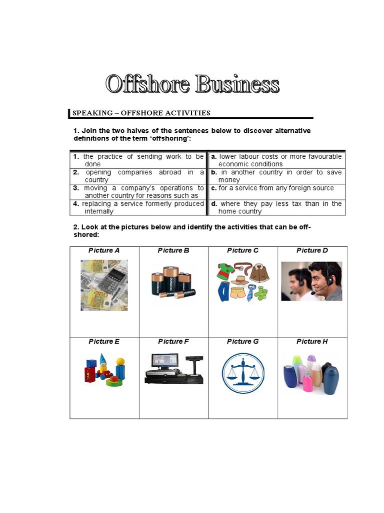Understanding Offshore Activities and Trends | PDF