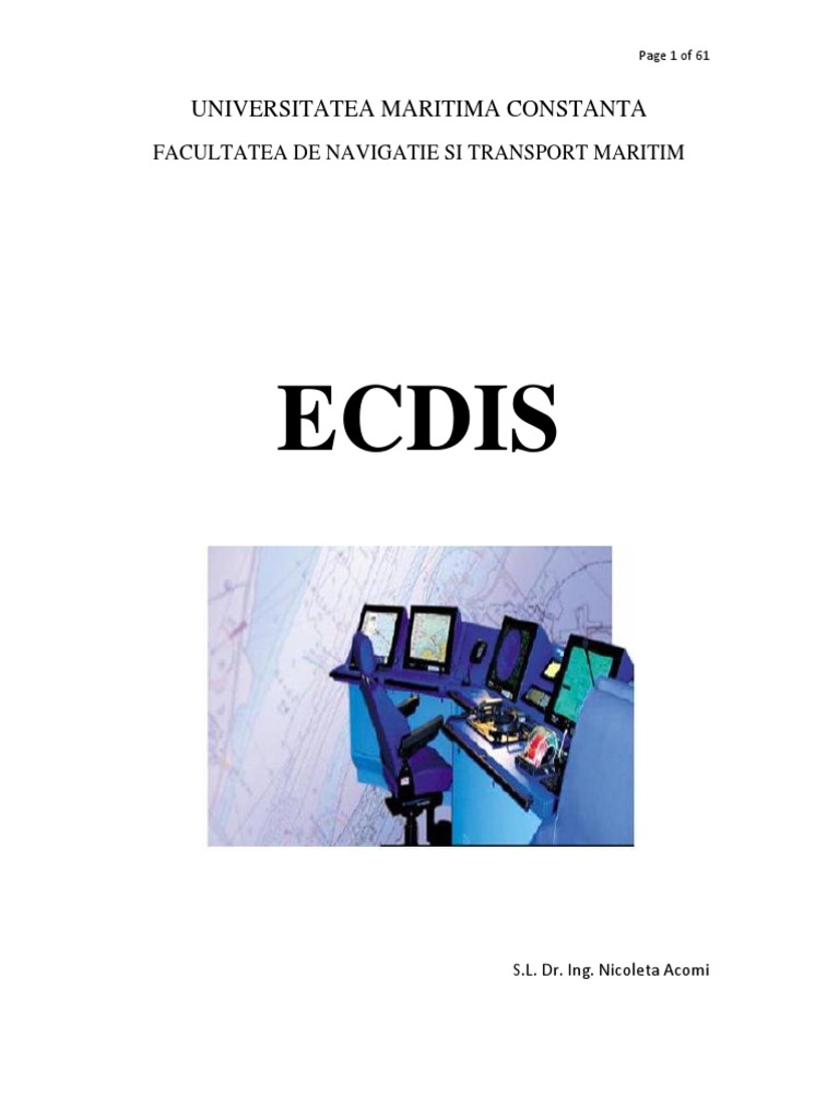 Ecdis Familiarisation en | PDF | Navigation | Menu (Computing)