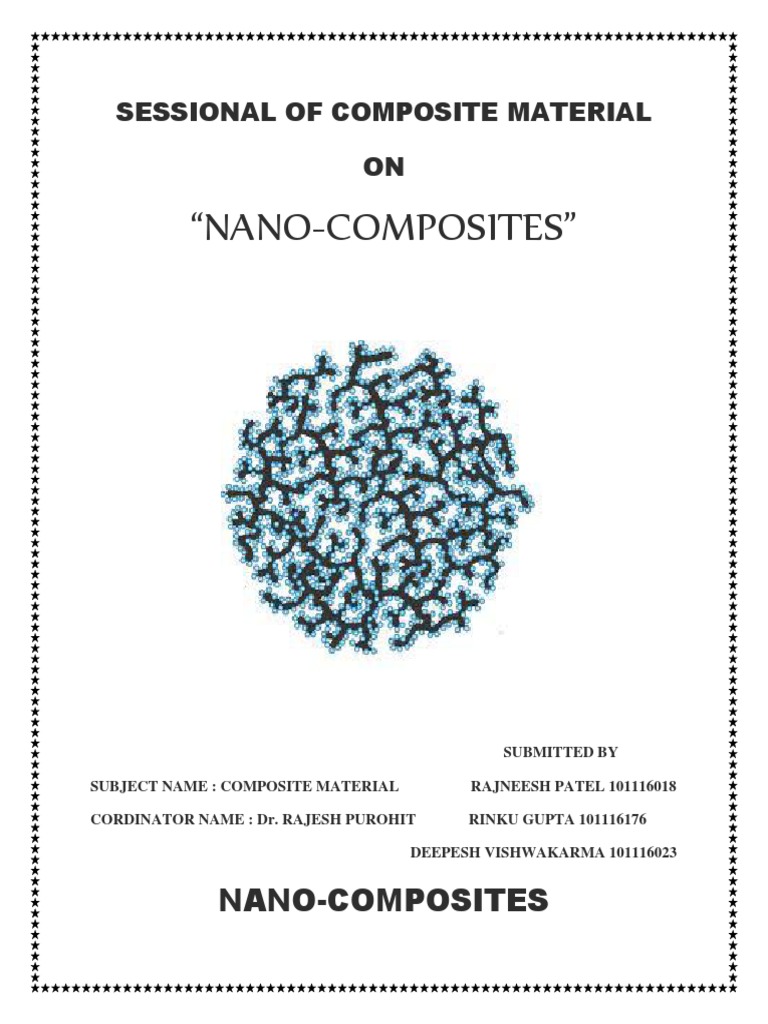 Sessional of Composite Material | PDF | Nanocomposite | Materials
