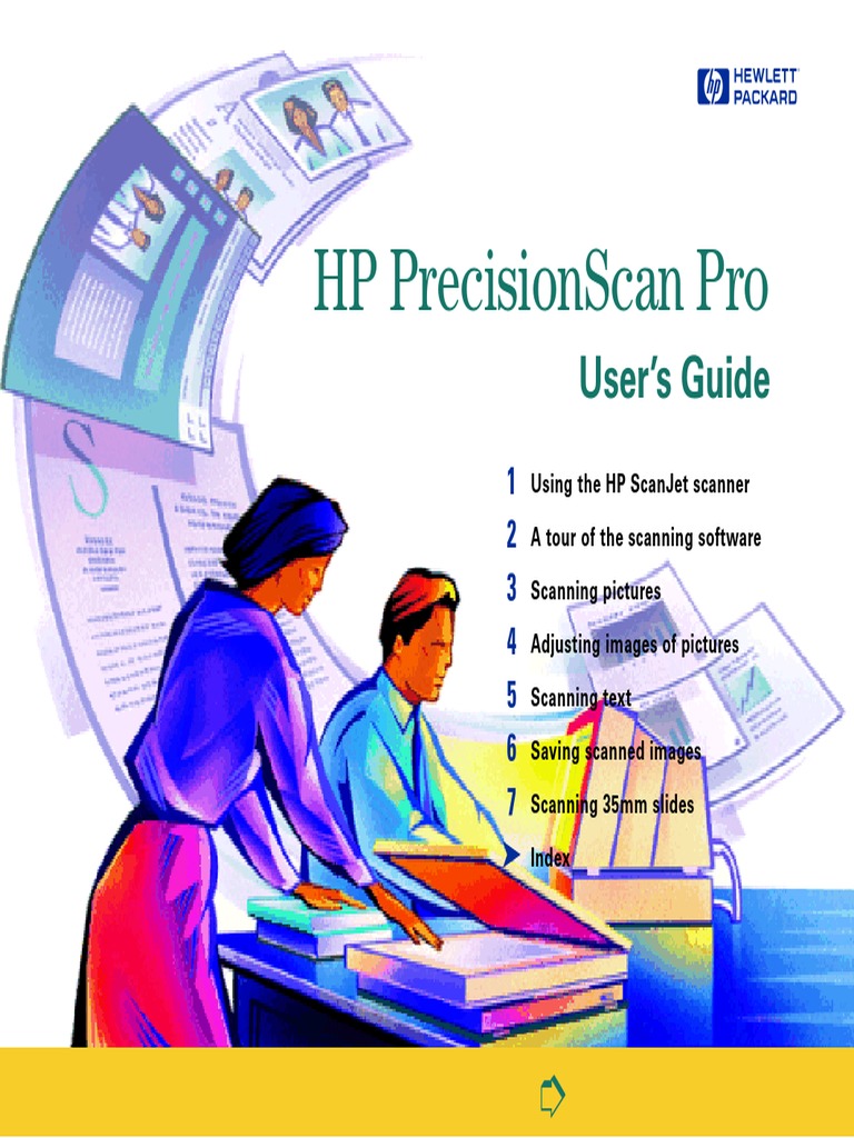 HP PrecisionScan Pro | PDF | Image Scanner | Media Technology
