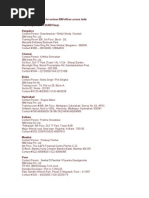 Infosys Global Locations Overview 2022-23 | PDF