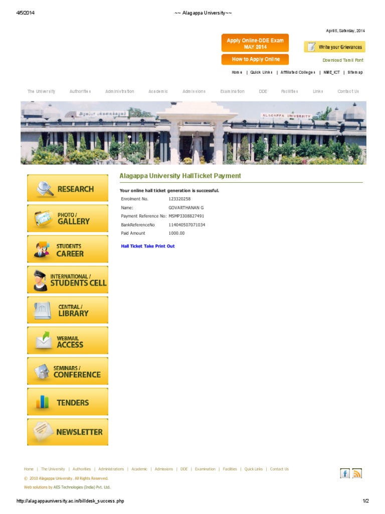 Alagappa University | PDF
