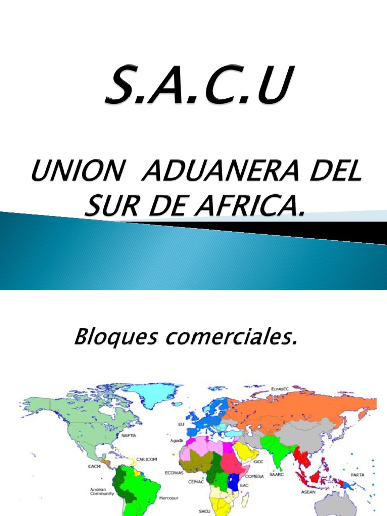 SACU | PDF | El comercio internacional | Economias