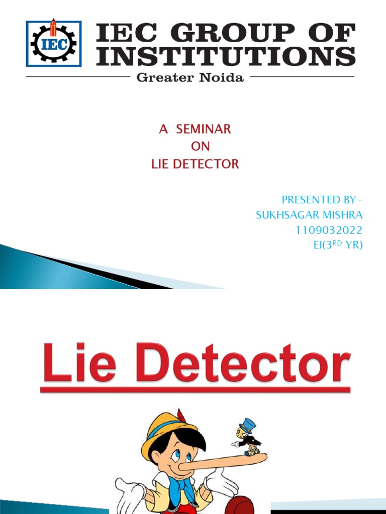 Lie Detector | PDF | Self-Improvement