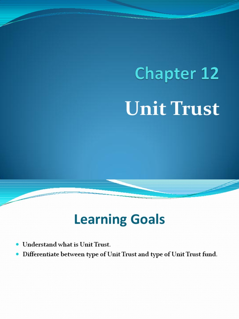 Unit Trust | PDF