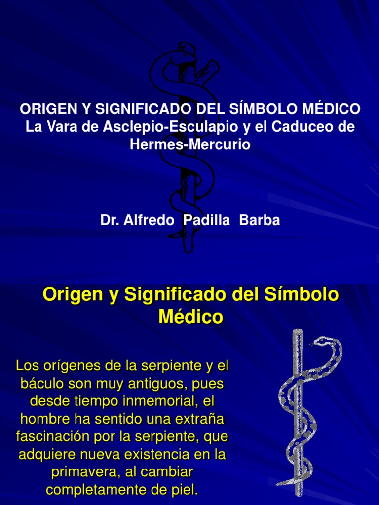 El Origen Del Simbolo Médico | PDF | Apolo | Religión Griega Antigua