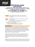 NIH Stroke Scale Booklet | PDF | Aphasia | Speech