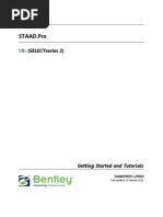 Staad Pro Manual | PDF | Structural Analysis | Truss