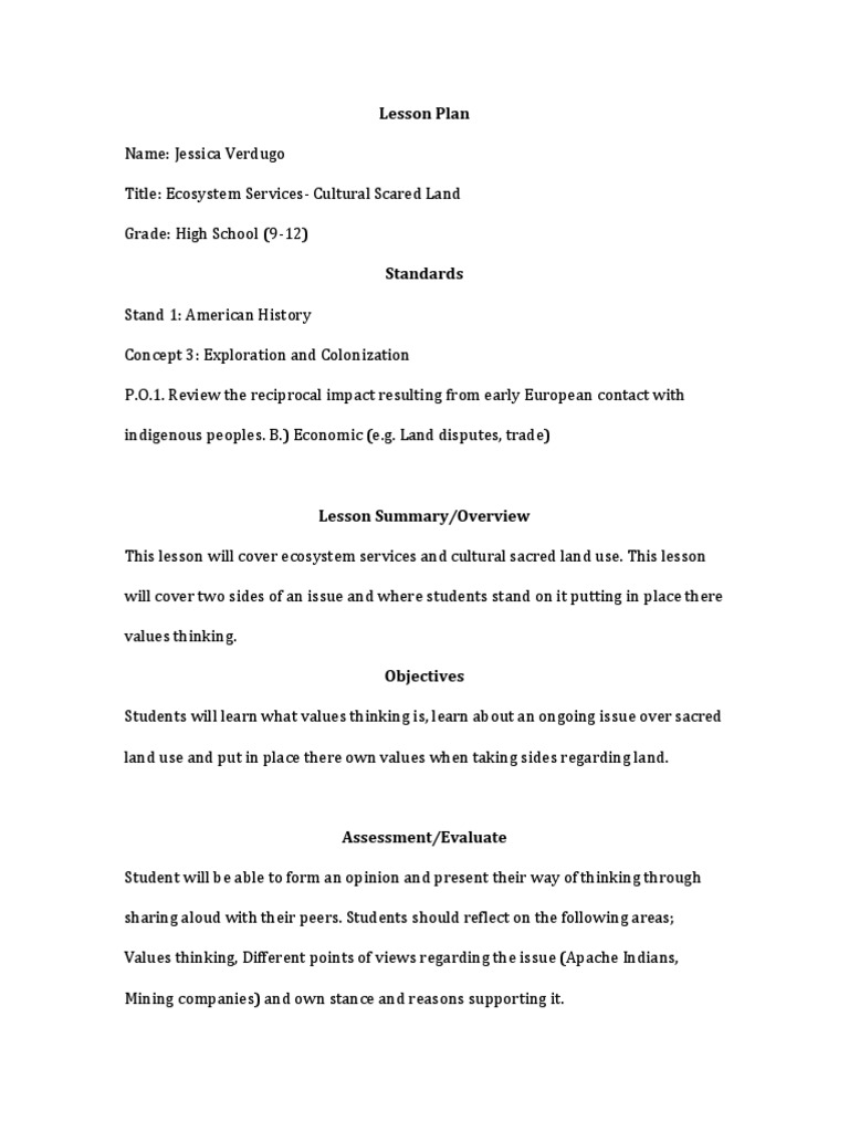 Lesson Plan SCN | PDF | Opinion | Lesson Plan