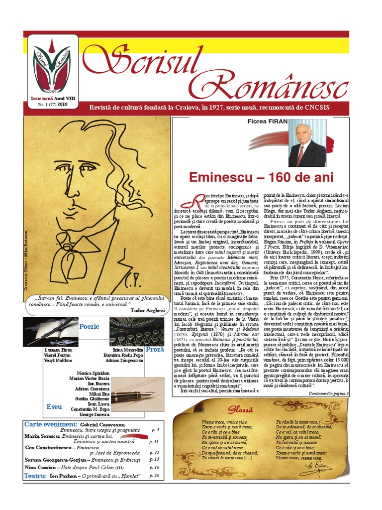 Rev Scrisul Romanesc | PDF