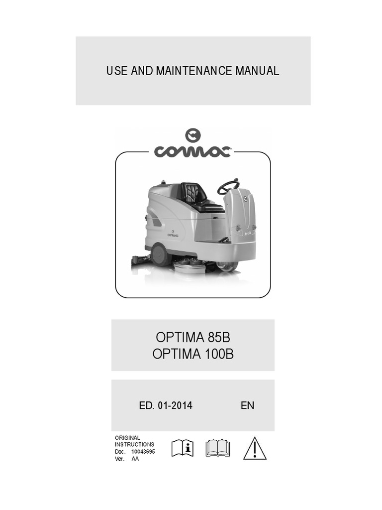 Optima 85-100 en | PDF | Battery (Electricity) | Vacuum Cleaner