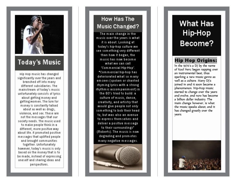 Hip Hop Brochure | PDF
