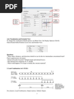 Understanding Load Combinations in SAP2000 | PDF | Computer Programming ...