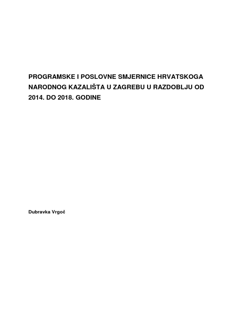 Program HNK | PDF