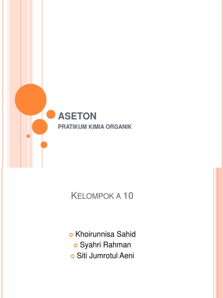 ASETON | PDF