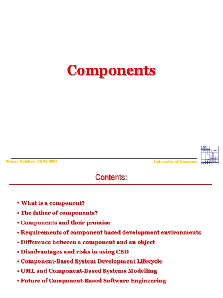PC Compnents | PDF | Component Based Software Engineering | System