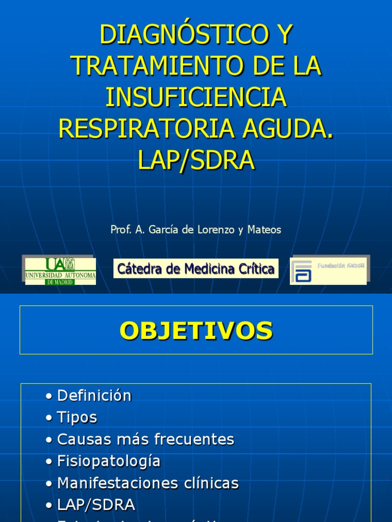 Insuficiencia Respiratoria Aguda | PDF | Sistema respiratorio | Pulmón