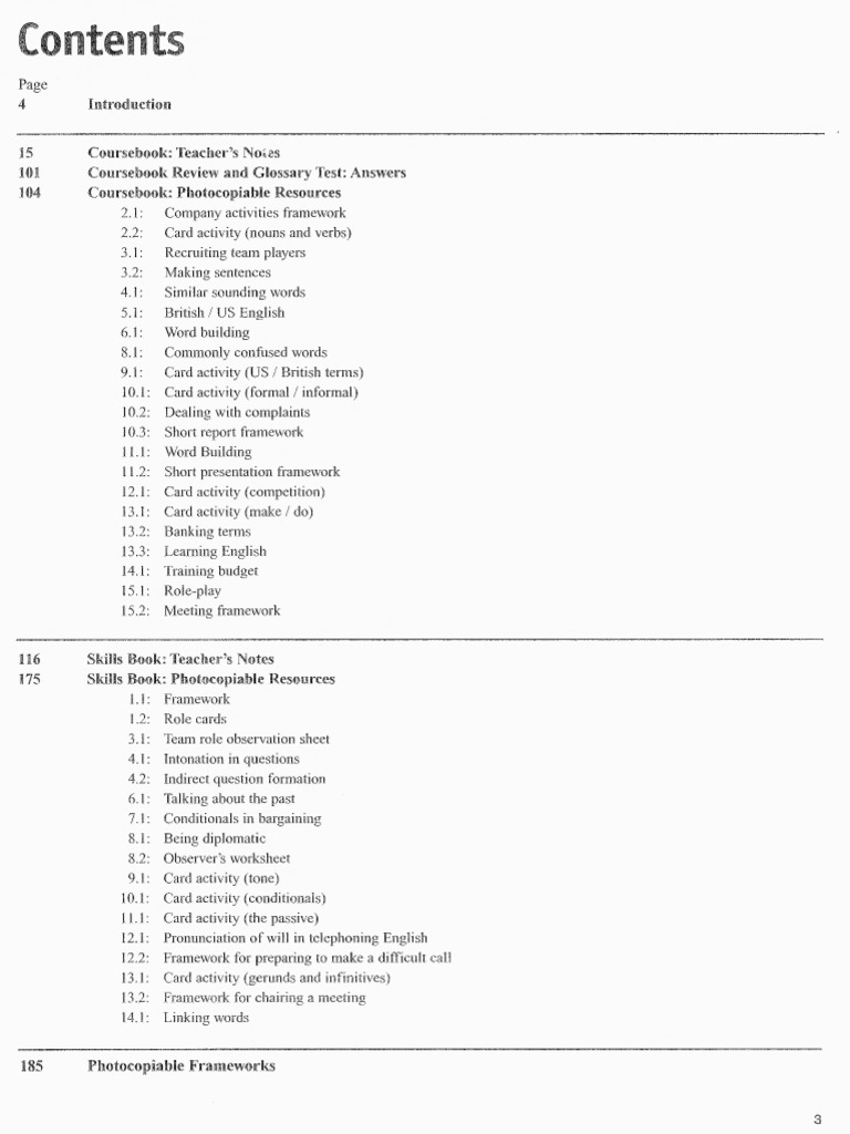 Intelligent Business Upper Intermediate Teacher's Book | PDF