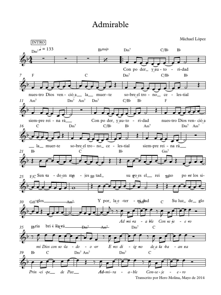 Admirable Danilo Montero | PDF