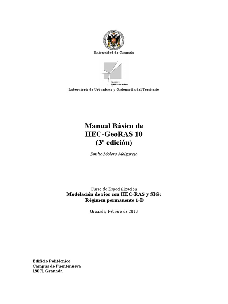 Manual Básico de HEC-GeoRAS 10 | PDF
