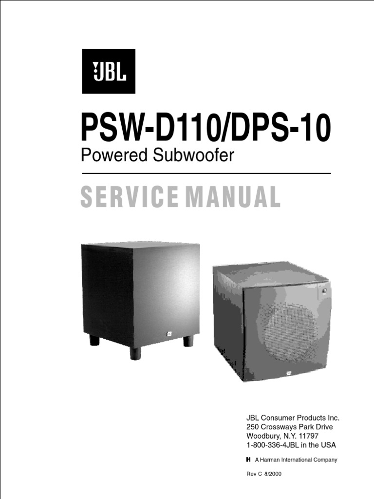 DPS-10 SM | PDF | Loudspeaker | Amplifier