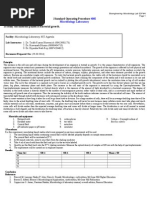 SOP For Microbiological Good Laboratory Practices | PDF | Technology ...